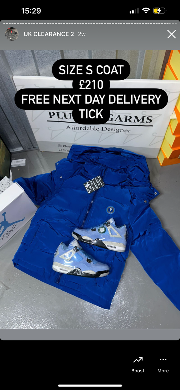 TRAPSTAR COAT – PLUGGYGARMS